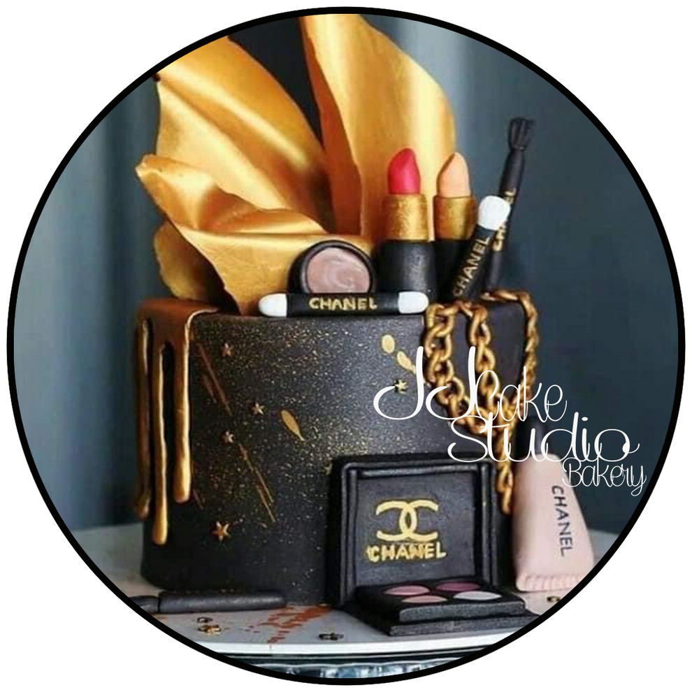 Chanel Black Gold – j&j Cake Studio Bakery